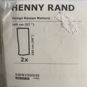 IKEA | Other | Ikea Henny Rand Curtains Pair | Poshmark